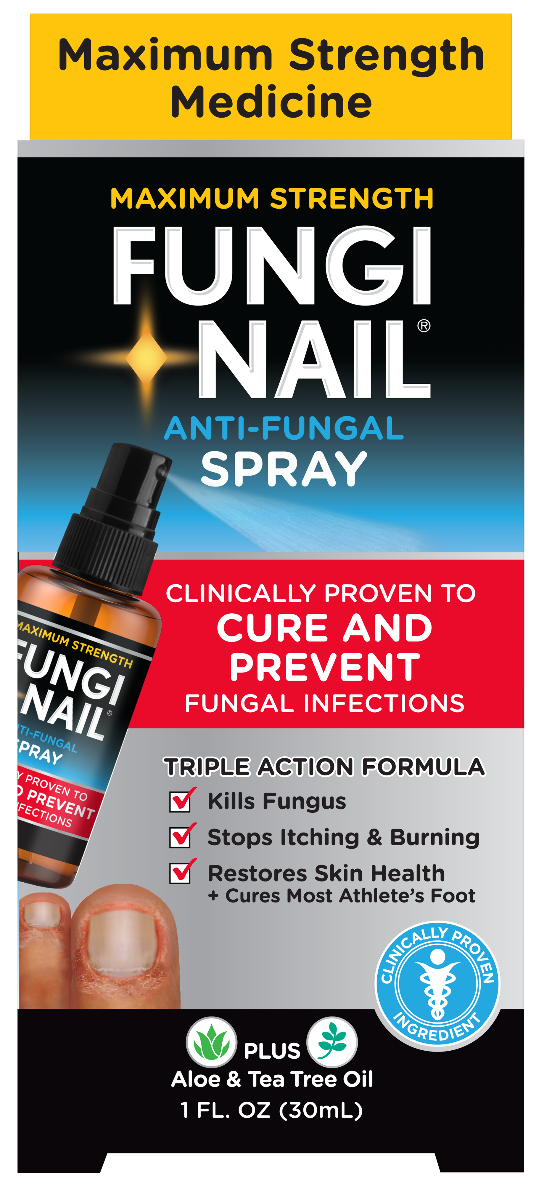 Fungi-Nail | Maximum Strength Anti-Fungal Medicine for Toe Fungus